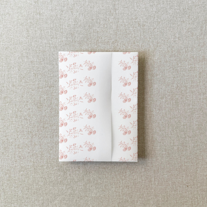 Blush Pink Floral Vellum Jacket for Wedding Invitations | For Petite 4 ...