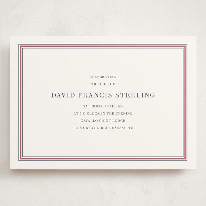 Scholarly Spirit Grand Memorial Cards by Megan Davis | Minted