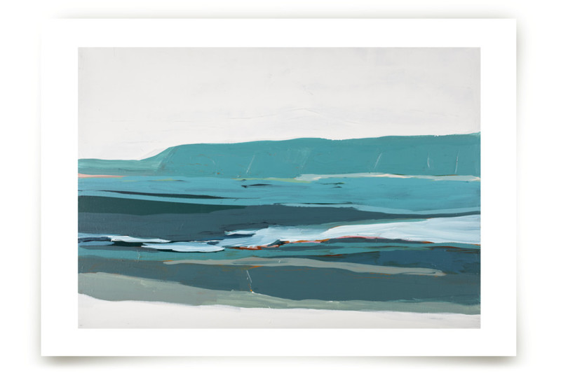 Monterey Bay Abstract Landscape Fine Art Prints by Caryn Owen | Minted