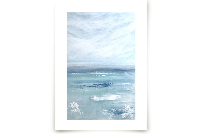 Aqua View Fine Art Prints by Colleen Ehrlich | Minted