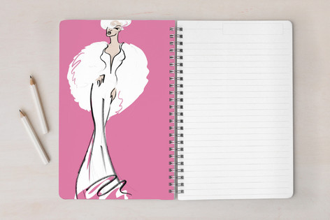 High Fashion Notebook by Biljana Kroll | Minted