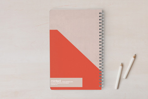 Sunset Wall Notebook Notebook by MinimalType | Minted