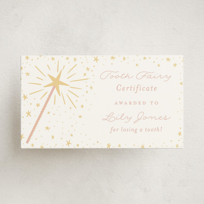 Tooth Fairy Mini Note Cards by Jackie Crawford | Minted