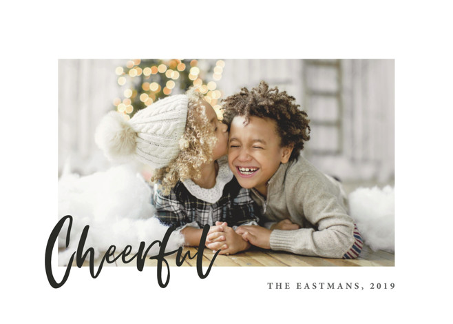 Cheerful Script Custom Stationery by Christie Garcia | Minted