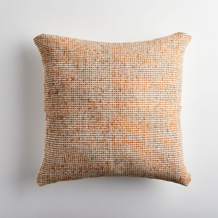Cocuy Earth Brown Pillow Throw Pillows by Tatiana Ordoñez | Minted