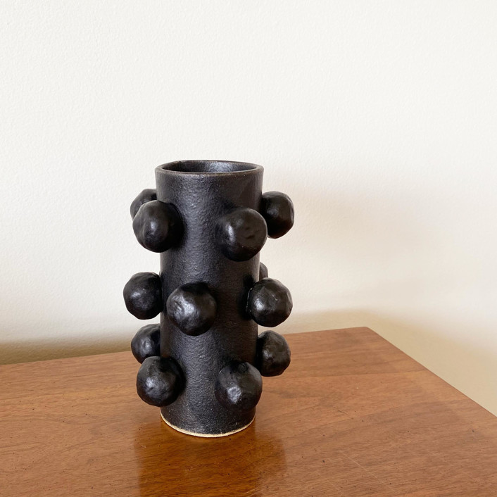 Bobble Vase - Black Vases by Sidney Fieild | Minted