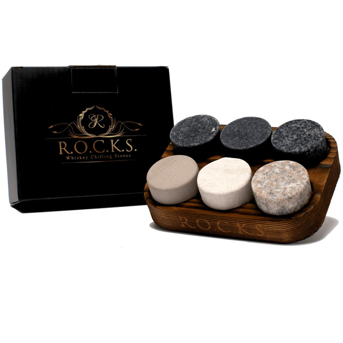 The Original Rocks Wine and Bar Tools by ROCKS Whiskey Chilling Stones ...