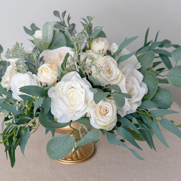 White Classic Centrepiece Centerpieces and Tabletop Decor by Bird of ...