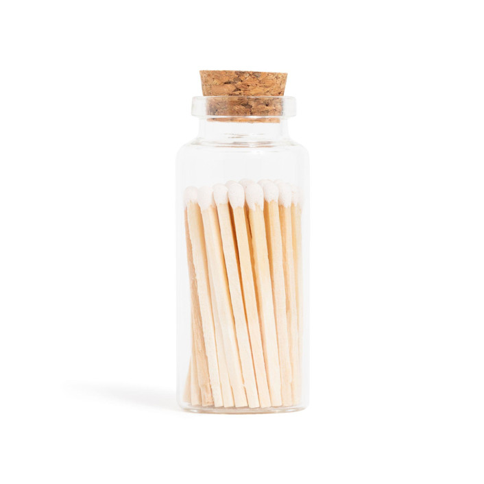 White Matchsticks in Medium Corked Vial Favors by Summer Hedglin | Minted