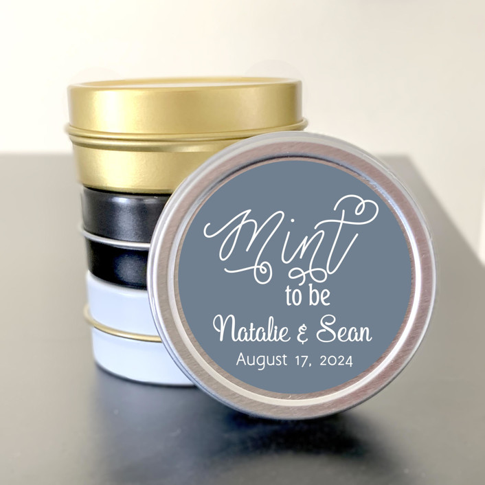 Personalized Mint to Be Wedding Favors Mint Tins - Set of 10 Favors by ...