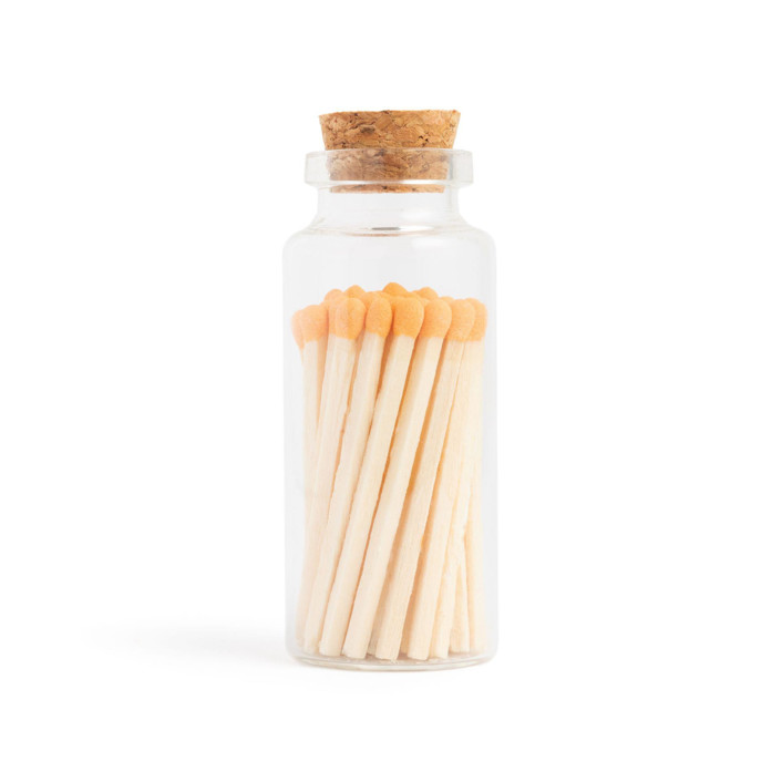 Apricot Cream Matchsticks in Medium Corked Vial Favors by Summer ...