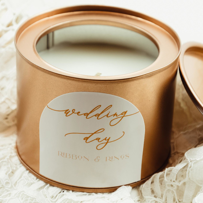 Wedding Gift Candle Wedding Day Couple gifts by Jordan Perry | Minted
