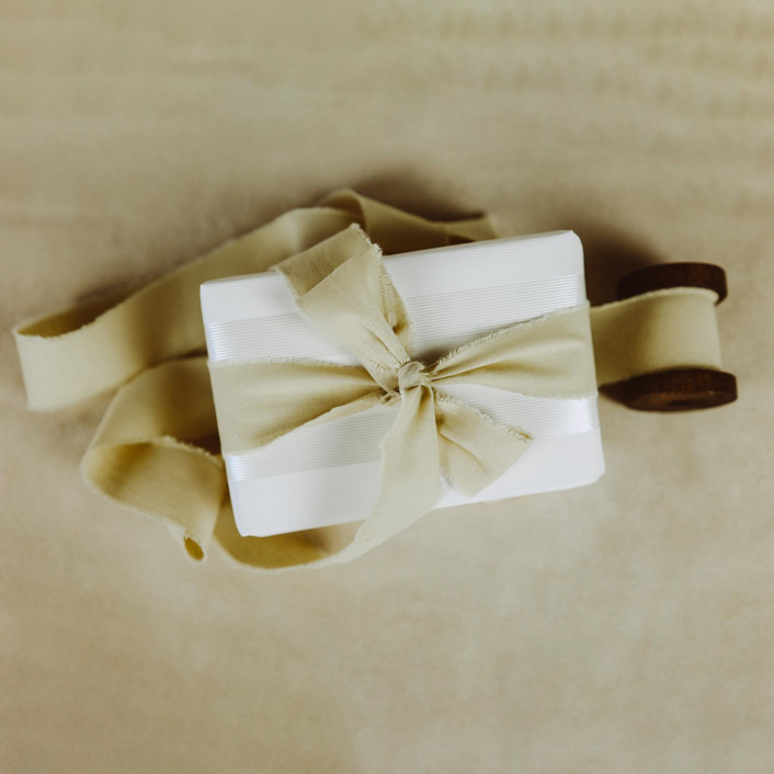 Ribbon Linen 1.5" Wide Yellow Ribbons by Jordan Perry | Minted