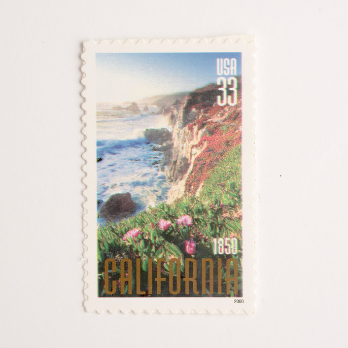 33 Cent California Coast Stamps // Set of 5 // UNUSED Vintage Stamps ...