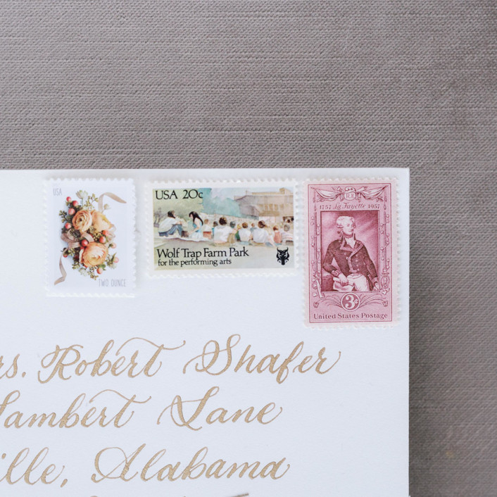 Garden Party Postage Collection Stamps by Little Postage House | Minted