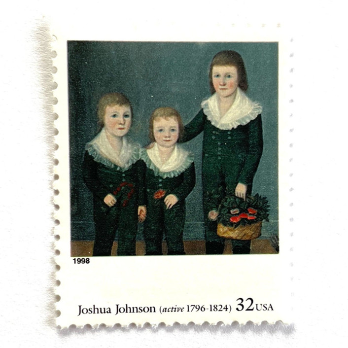 Joshua Johnson's "The Westwood Children" Postage Stamps | Four ...