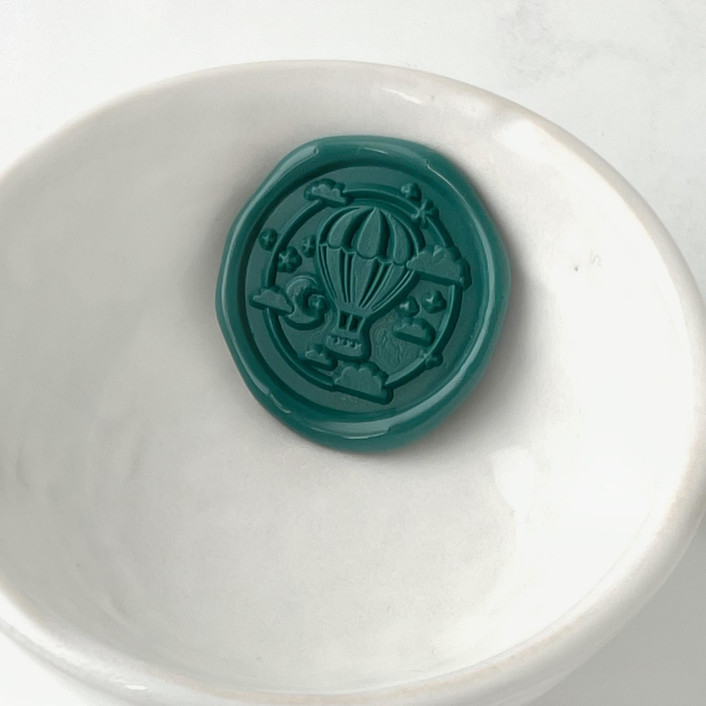 Hot Air Balloon Wax Seal, Pack of 10, Customizable, Solid Colors Wax ...