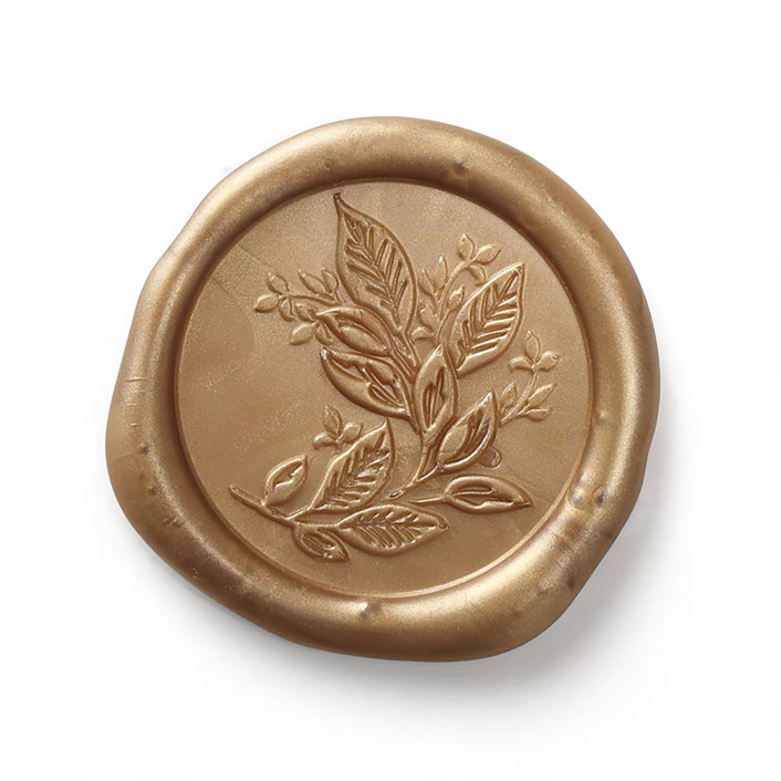 Greenery Leaves Wax Seals - Set of 25 - Choice of Color Wax Seals by ...