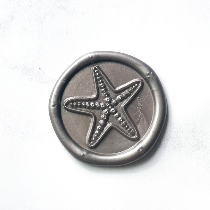 Starfish in Heirloom Pack of 10 Wax Seals by Abby Choi | Minted