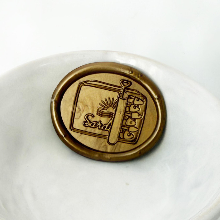Sardines Wax Seal, Pack of 10, Customizable Color Wax Seals by Abby ...