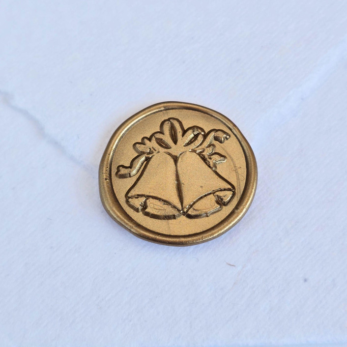 Church Bells- Customizable Color- Set of 25 Hand-crafted Wax Seals Wax ...