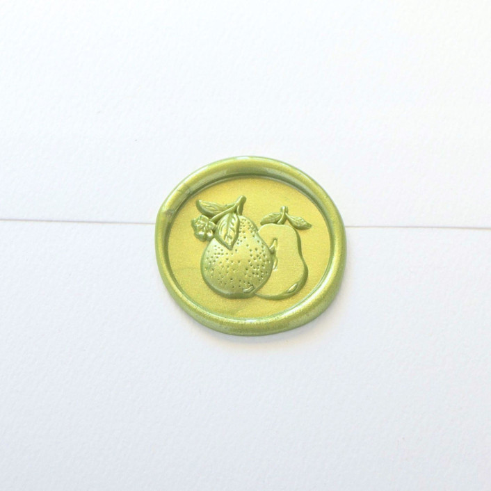 Lovely Pear - Hand-crafted Wax Seals- Set of 25 Wax Seals by ...