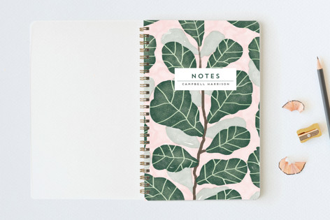 Hello Fiddle Leaf Fig Notebooks, Day Planners, or ... | Minted