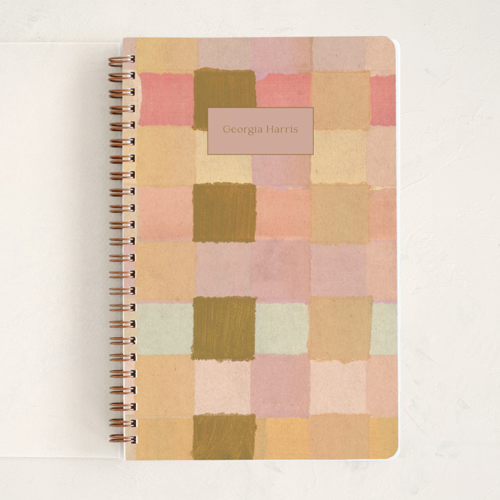 Checkers Journals and Planners by Lindsay Megahed | Minted