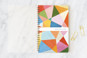 Painted Geometry Notebooks, Day Planners, or Addre... | Minted