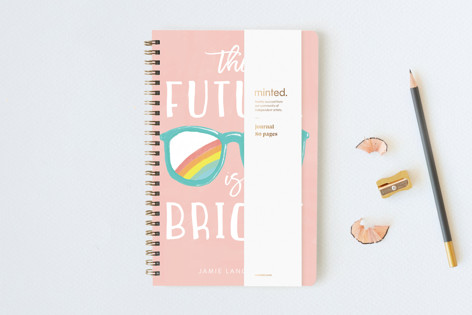 Bright Future Notebooks by Sara Berrenson | Minted