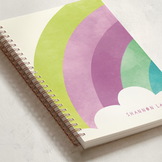 Bright Rainbow Notebooks, Day Planners, or Address... | Minted