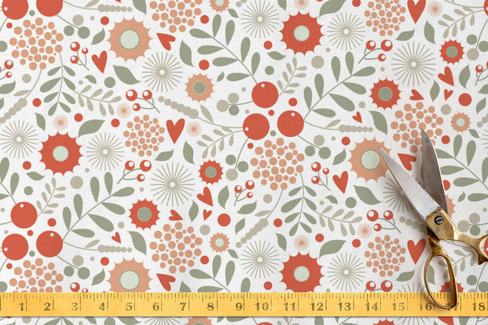 Briar Patch Fabric by Cavell Ferguson | Minted