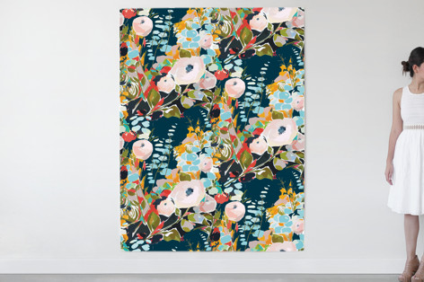 Thrive Fabric by Jess Franks | Minted