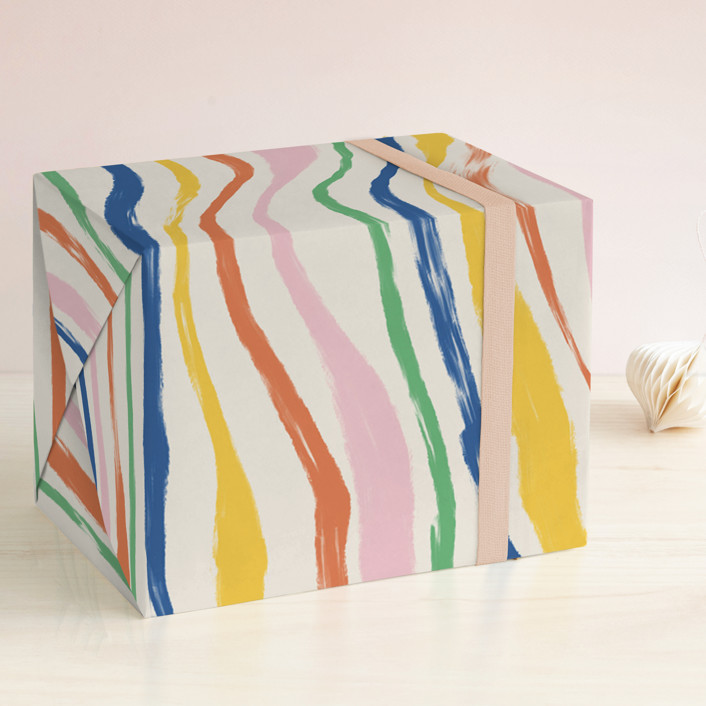 Color Me Wrapping Paper Sheets by Pixel and Hank | Minted