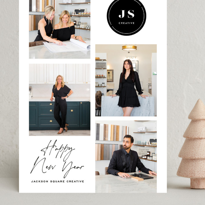 Filmstrip Grand Holiday Cards by Jennifer Lew | Minted