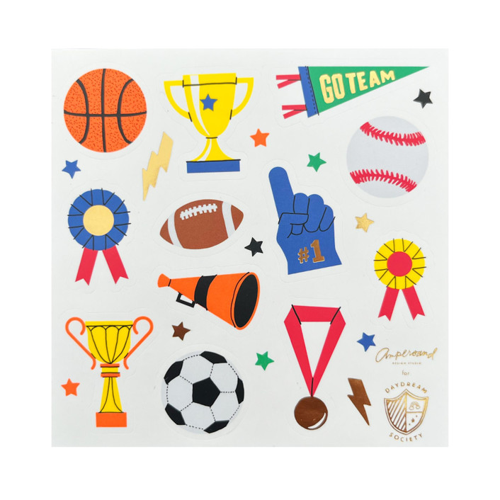 Good Sport Sticker Set - Pack of 4 Party Favors by Jollity and Co | Minted