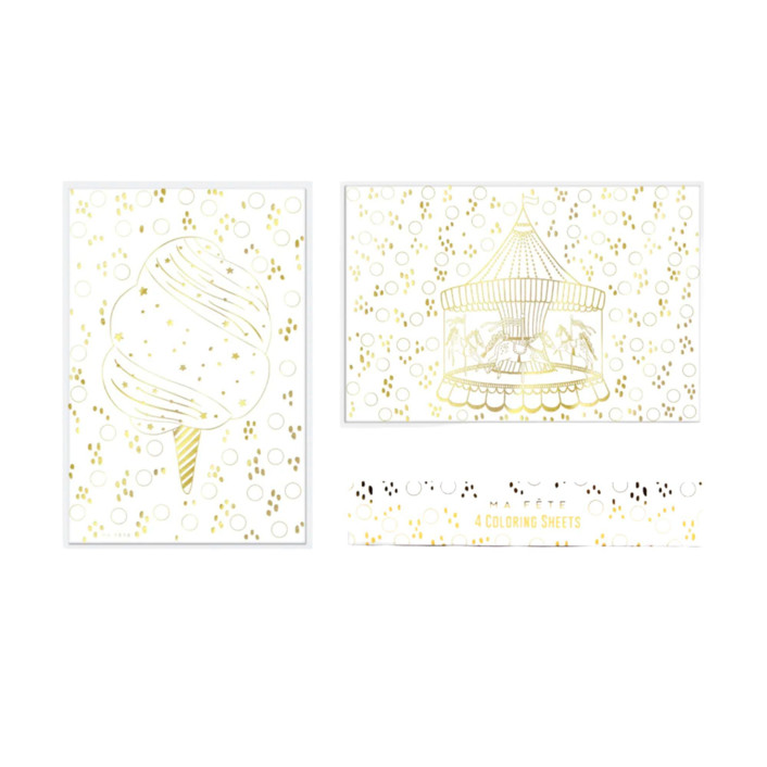Fun Fair Coloring Sheets Party Favors by MA FÊTE | Minted