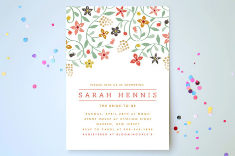 Botanical Affair Party Invitations by Yolanda Mari... | Minted