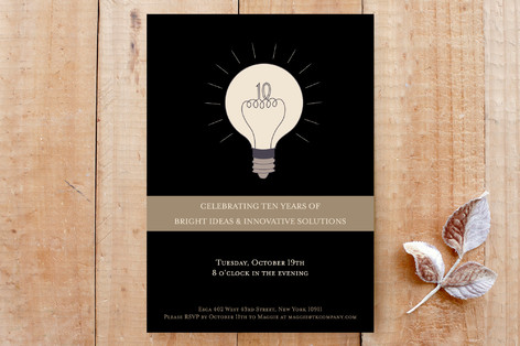 Bright Ideas Party Invitations by Tanya Lee of Fro... | Minted