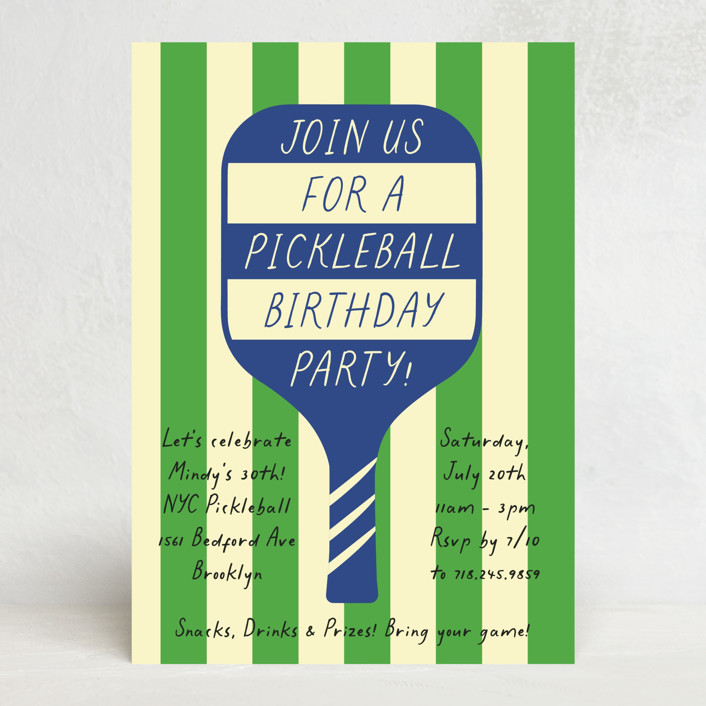 Game Day Party Invitations by Jennifer Lew | Minted