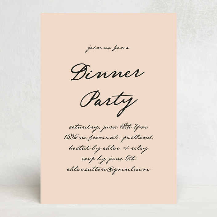Handwritten Party Invitations by Morgan Kendall | Minted