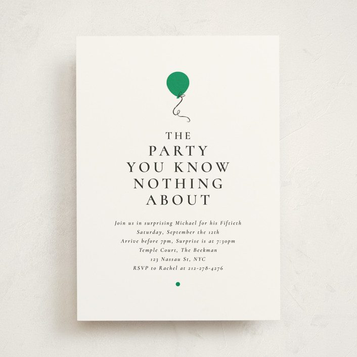 What Party? Party Invitations by mo kelley | Minted