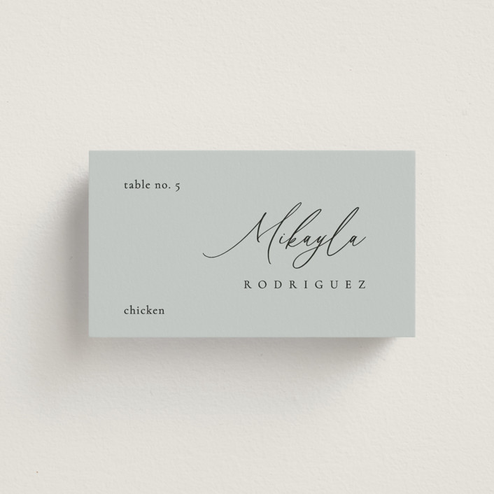 Corner Place Cards - Chicken by Kelly Schmidt | Minted