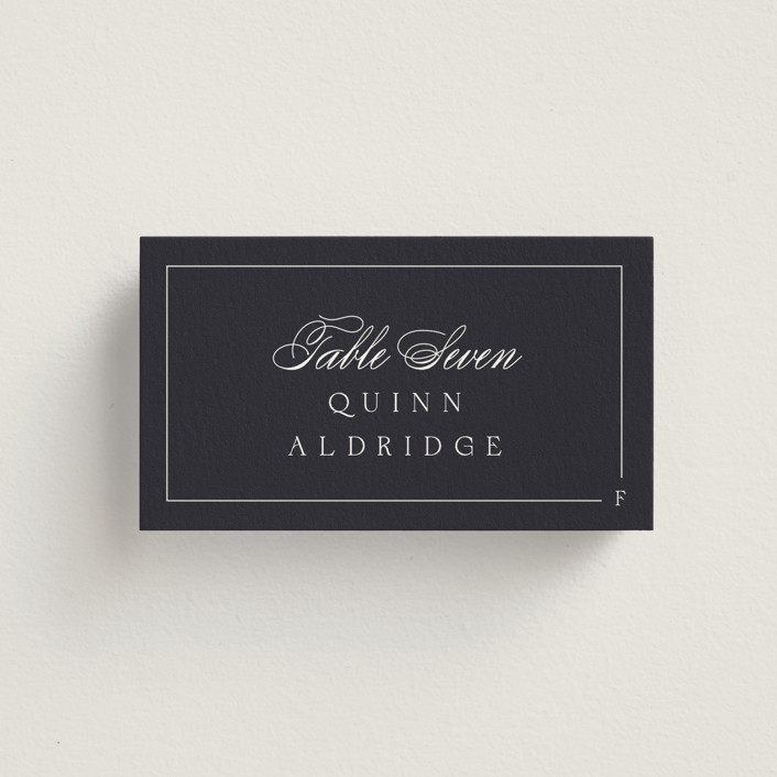 Flowing Place Cards - Fish by Emily Sabol Goss | Minted