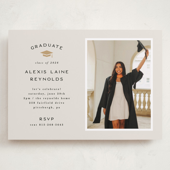 Official Party Grand Graduation Party Invitations by Hooray Creative ...