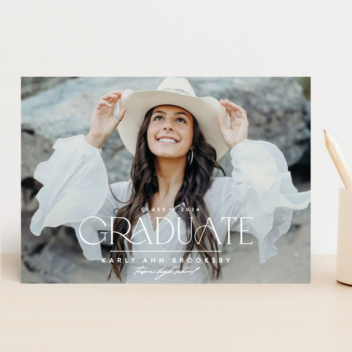 Class Picture Graduation Announcements by Erin L. Wilson | Minted
