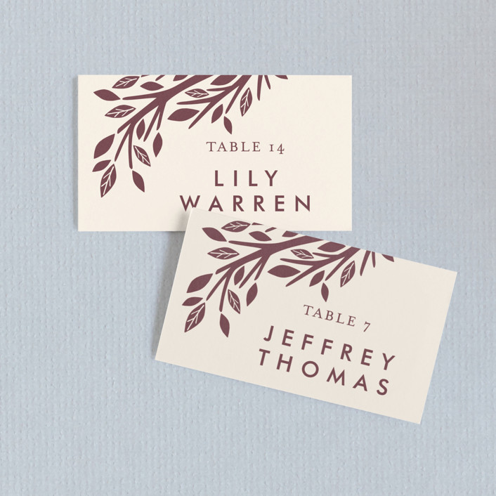 Enchanted Place Cards by Griffinbell Paper Co. | Minted