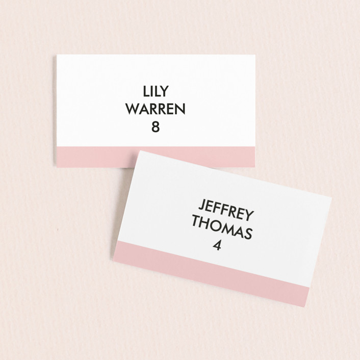 Romantic Frame Place Cards by SimpleTe Design | Minted