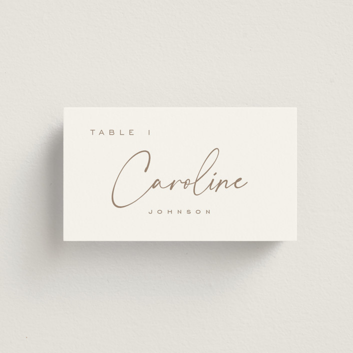 Full Photo Place Cards by Orasie | Minted