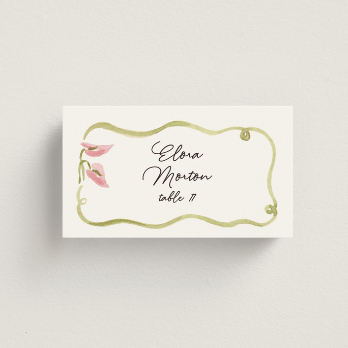 Barolo Place Cards by Pati Cascino | Minted